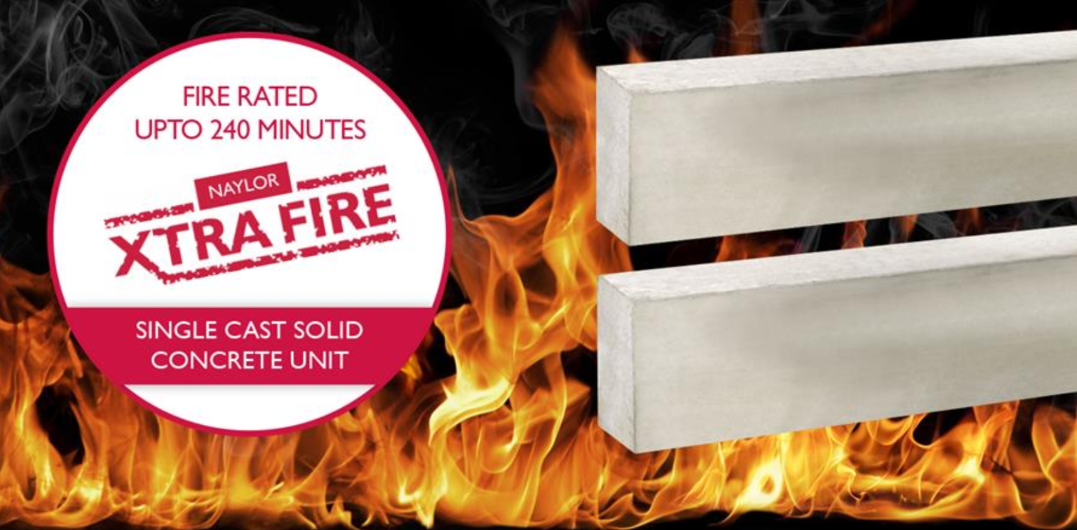 Naylor XFR6 Xtrafire 100 x 140mm Concrete Lintel - All Sizes - Pinks ...
