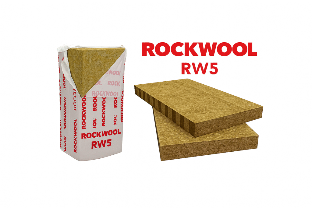 RW5 Rockwool Slab Insulation 75mm Pallet Deal- 20 Packs (43.20sm ...